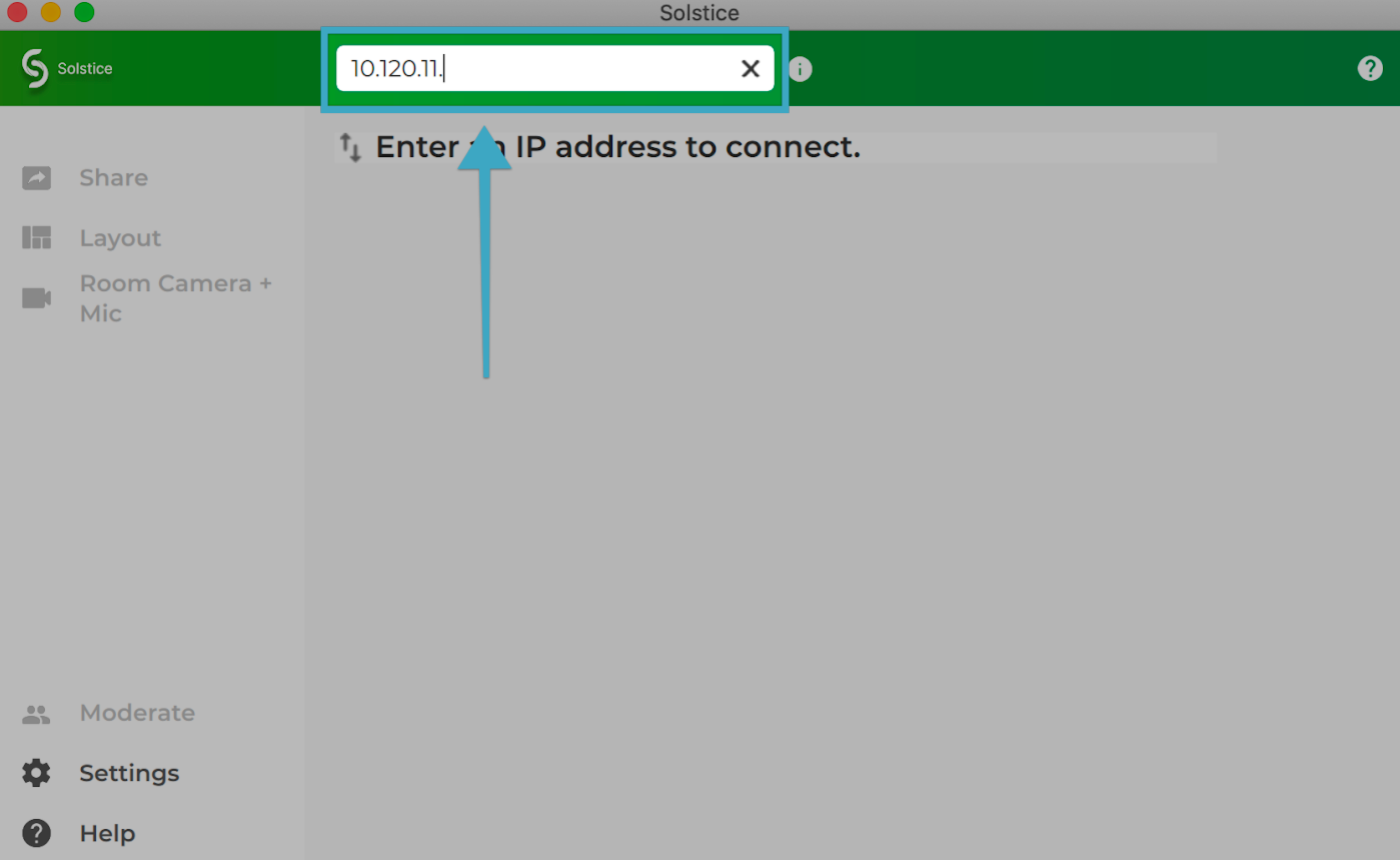 Connecting your laptop to a meeting room TV via the Solstice app